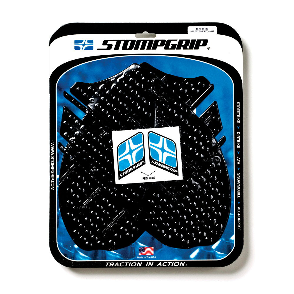 （商品詳細）STOMPGRIP/ストンプグリップ　トラクションパッドタンクキット ブラック ZX-14 12-17/ZZR1400　12-15メーカー品番：55-10-0042B JANコード：4548664737161ストンプグリップST...