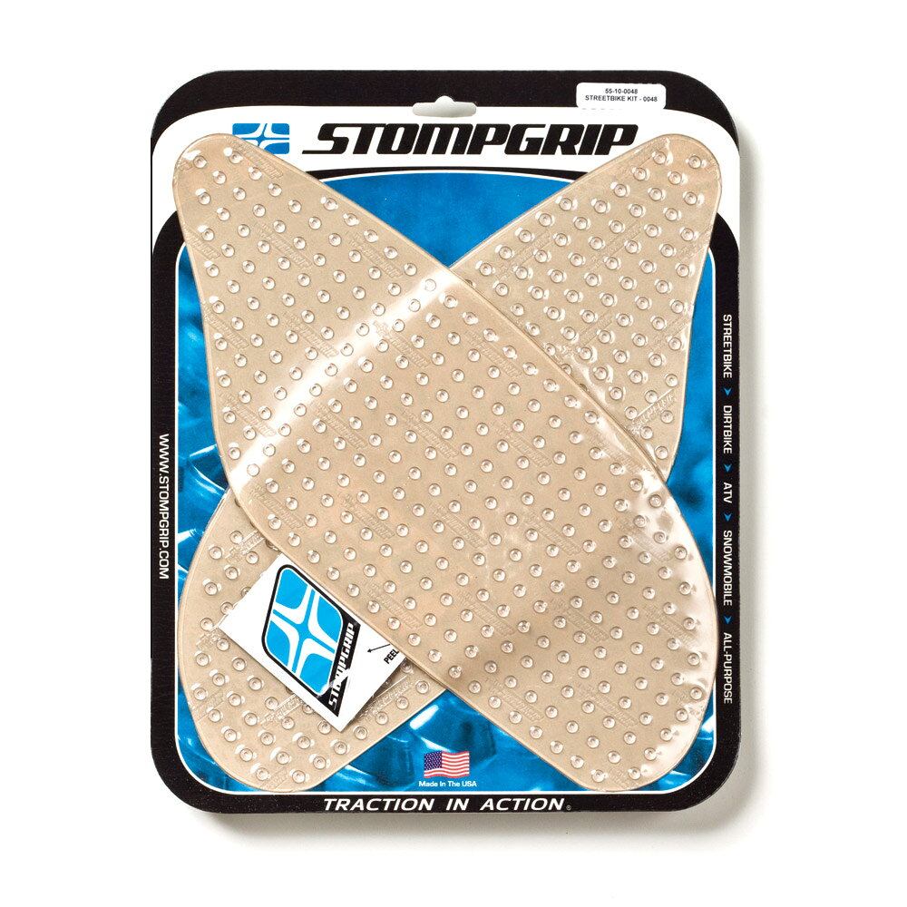 （商品詳細）STOMPGRIP/ストンプグリップ　トラクションパッドタンクキット クリア GSXR600/750 04-05メーカー品番：55-10-0048C JANコード：4548664029716ストンプグリップSTOMPGRIP ト...