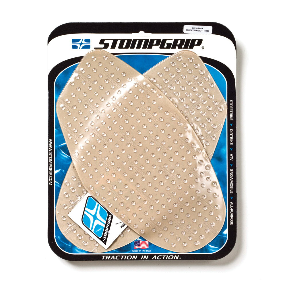（商品詳細）STOMPGRIP/ストンプグリップ　トラクションパッドタンクキット クリア GSXR1000 05-06メーカー品番：55-10-0049C JANコード：4548664029730ストンプグリップSTOMPGRIP トラクシ...