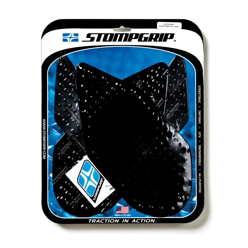 （商品詳細）STOMPGRIP/ストンプグリップ　トラクションパッドタンクキット ブラック GSXR1000 07-08メーカー品番：55-10-0053B JANコード：4548664029822ストンプグリップSTOMPGRIP トラク...