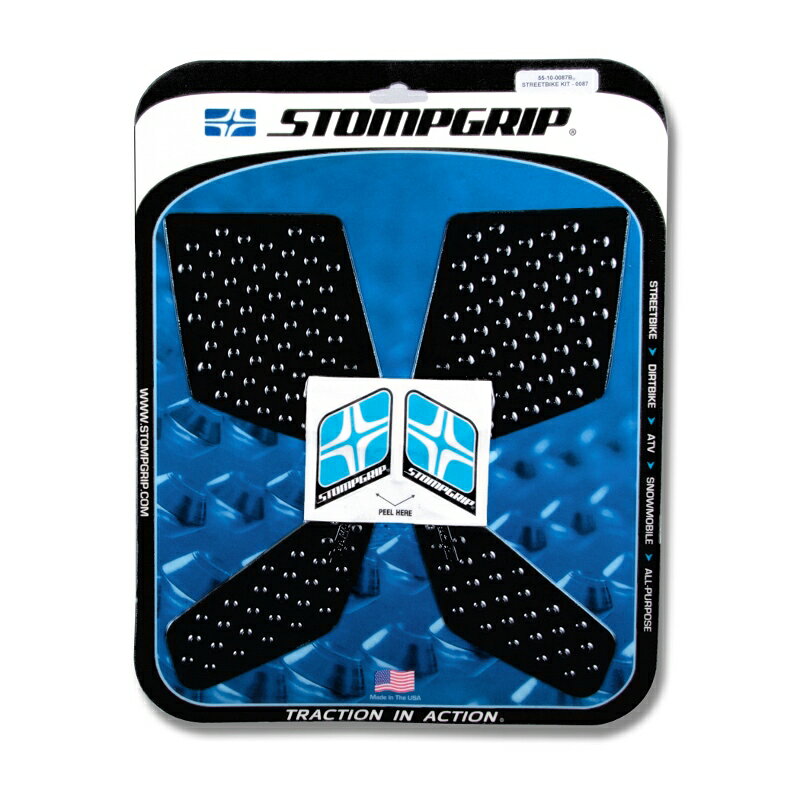 （商品詳細）STOMPGRIP/ストンプグリップ　トラクションパッドタンクキット ブラック CB500X/400X 14メーカー品番：55-10-0087B JANコード：4548916246038ストンプグリップSTOMPGRIP トラク...