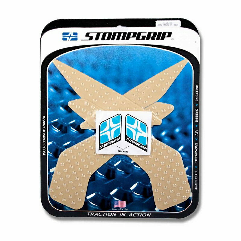 （商品詳細）STOMPGRIP/ストンプグリップ　トラクションパッドタンクキット クリア CRF250L 13-15メーカー品番：55-10-0088C JANコード：4548916465163ストンプグリップSTOMPGRIP トラクショ...