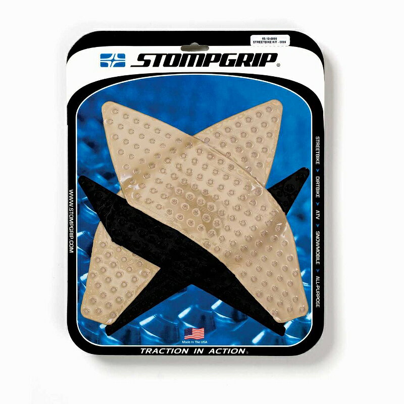 （商品詳細）STOMPGRIP/ストンプグリップ　トラクションパッドタンクキット クリア YZF-R1 15-19メーカー品番：55-10-0099C JANコード：4548916398638ストンプグリップSTOMPGRIP トラクション...