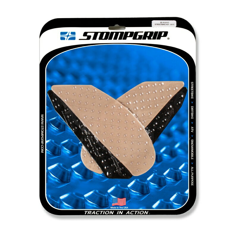 （商品詳細）STOMPGRIP/ストンプグリップ　トラクションパッドタンクキット クリア Z800 13-16メーカー品番：55-10-0117C JANコード：4548916746156ストンプグリップSTOMPGRIP トラクションパッ...