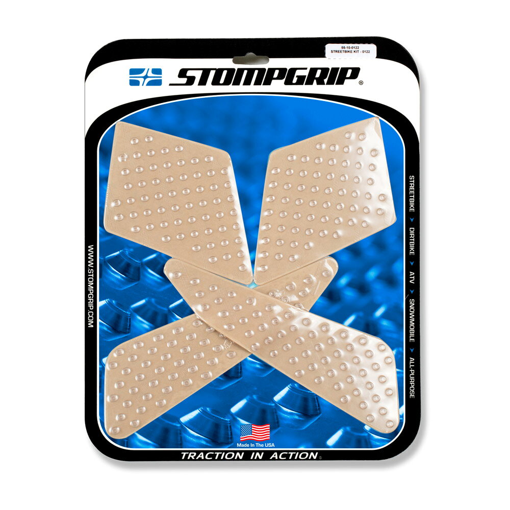 （商品詳細）STOMPGRIP/ストンプグリップ　トラクションパッドタンクキット クリア CB500X 16-17メーカー品番：55-10-0122C JANコード：4549950009108ストンプグリップSTOMPGRIP トラクション...