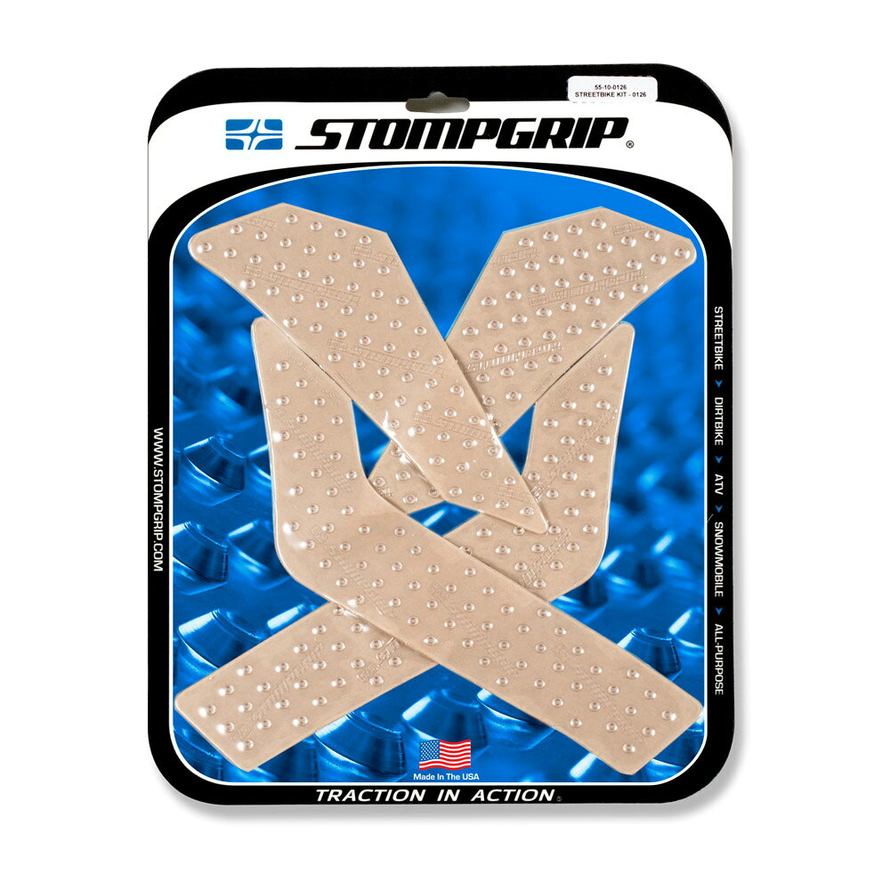 （商品詳細）STOMPGRIP/ストンプグリップ　トラクションパッドタンクキット クリア XT250/250SEROW 08-17メーカー品番：55-10-0126C JANコード：4549950009122ストンプグリップSTOMPGRI...