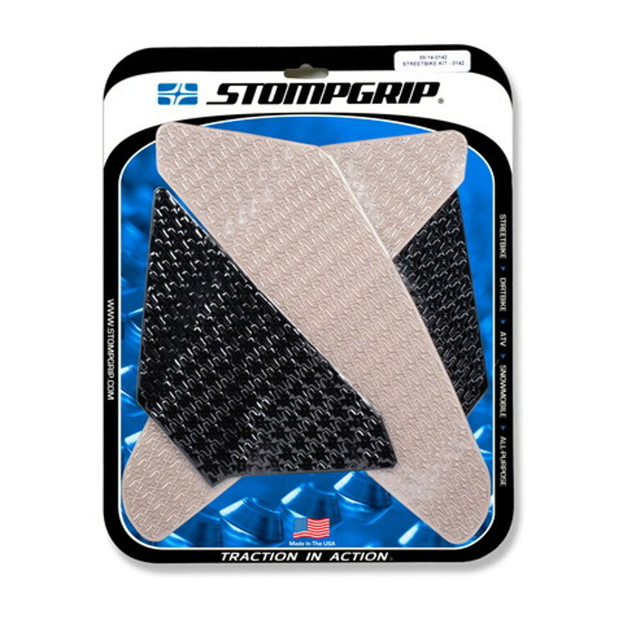 （商品詳細）STOMPGRIP/ストンプグリップ　トラクションパッド タンクキット icon クリア CBR1000RR 17-18メーカー品番：55-14-0142C JANコード：4550255309411ストンプグリップSTOMPGR...