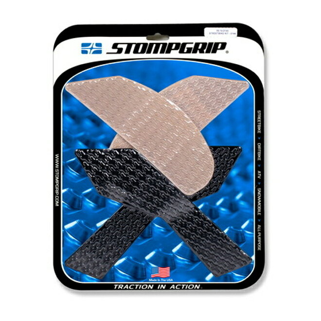 （商品詳細）STOMPGRIP/ストンプグリップ　トラクションパッド タンクキット icon クリア Z900 17-19メーカー品番：55-14-0144C JANコード：4550255358693ストンプグリップSTOMPGRIP トラ...