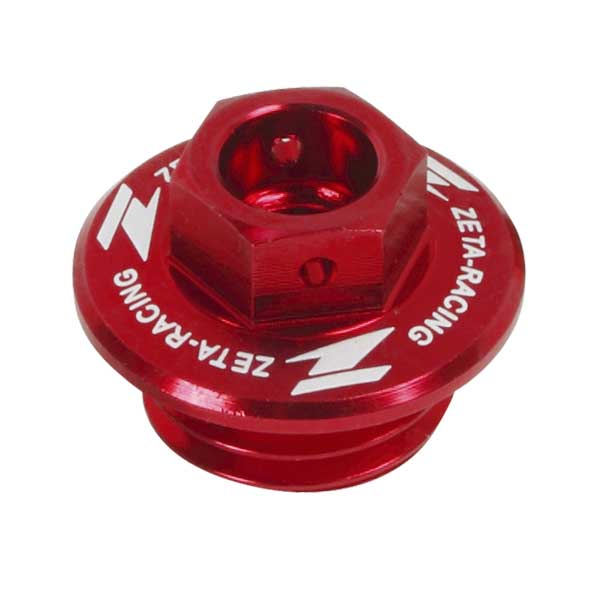 （商品詳細）ZETA/ジータ オイルフィラーキャップ レッド ホンダ／ヤマハ／KLX Φ20／P＝2.5●適用車種 [HONDA]…CRF250L [MD38] (12-13) メーカー品番[カタログ品番] F6623色[カラー] レッド材...