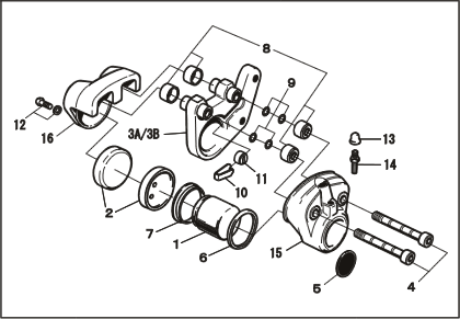 参照見出し図 Z1/Z2　STDキャリパーリペアパーツ サポートトOリングセット (4個セット) KZ750/1000 PMCメーカー名　：　 (株)PMC.Inc　メーカー品番　：　 81-327/9 適合車種　：　 カワサキ/KAWAS...