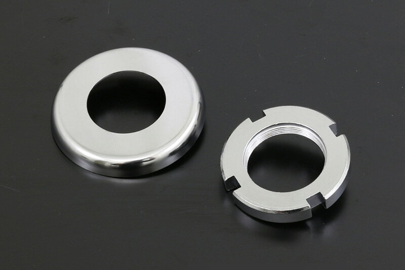 H2　ステアリングヘッドナットワッシャセットメーカー名　：　 (株)PMC.Inc　メーカー品番　：　 81-5393 適合車種　：　 カワサキ/KAWASAKI H2 アンダーステムマウント用特殊ナットとステムベアリングへの防塵性を兼ねた...