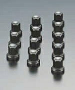 カワサキ車　SCMビレットヘッドナットセットブラッククローム 12PCメーカー名　：　 (株)PMC.Inc　メーカー品番　：　 72-344 適合車種　：　 カワサキ/KAWASAKI車スズキ（2バルブ車） 美しいブラックのハードクローム...