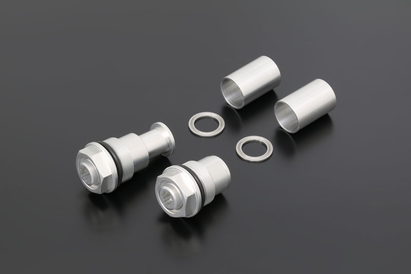 (株)PMC.Inc　ADVANTAGE-KYB専用 Billet イニシャルアジャスター適合フォーク： KYB36Z用品番：74-741●突起を排除Z系のフォークトップはハンドルバーの位置関係からイニシャルアジャスターの調整が困難な事もあ...