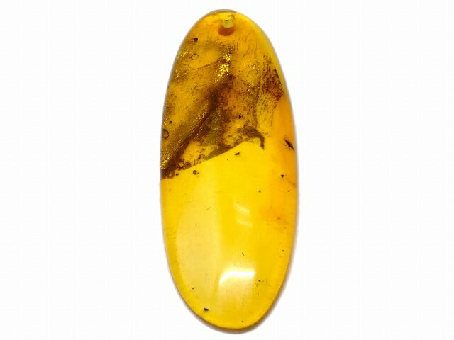 ※画像のものをお送りします。 オリジナルアクセサリー作りに是非どうぞ〜〜（m−m） 素材 天然：アンバー（加圧、加熱） サイズ 約：重さ2g　玉径39mm×15mm・±1.0mm　1個売り 　※ 多少の誤差はご了承下さい。アンバー(琥珀) ...