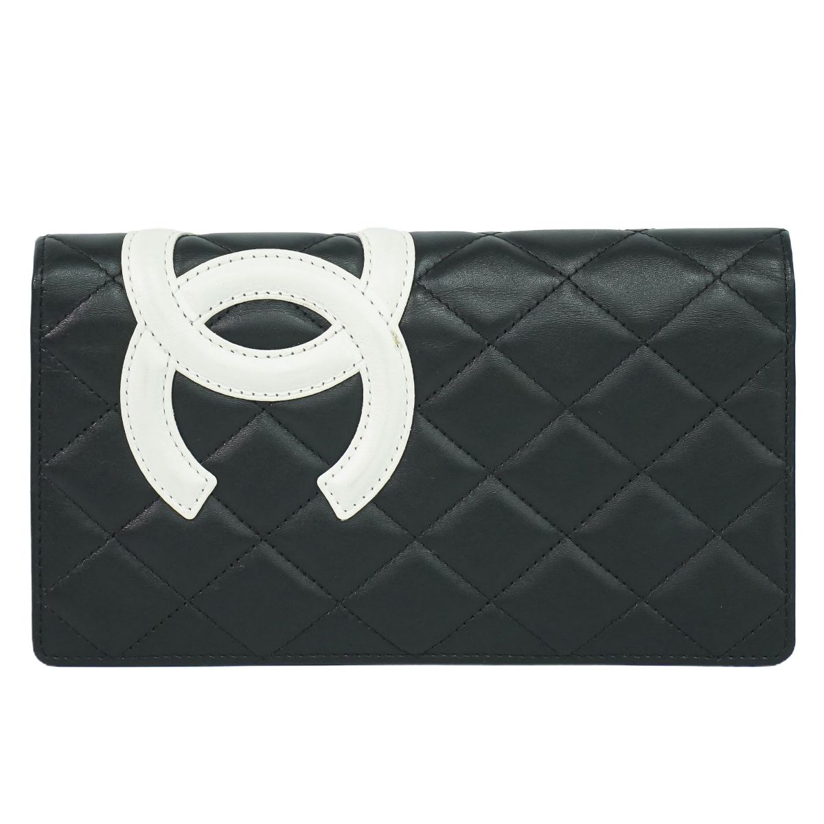 02420561 ☆ CHANEL シャネル 財布 カンボンライン ブラック 02420561 ☆ CHANEL シャネル 財布 カンボンライン ブラック