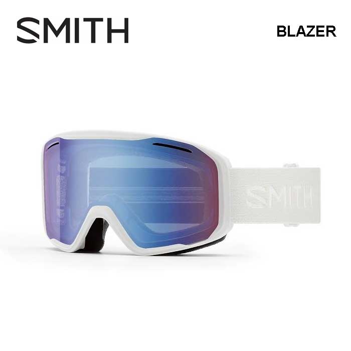 SMITH（スミス）の中でもコストパフォーマンスに優れ、幅広いユーザーから支持される「BLAZER（ブレイザー）」は、スキー・スノーボードのエントリーからステップアップまで対応する定番ゴーグルです。 フラット（平面）レンズ構造を採用し、歪み...