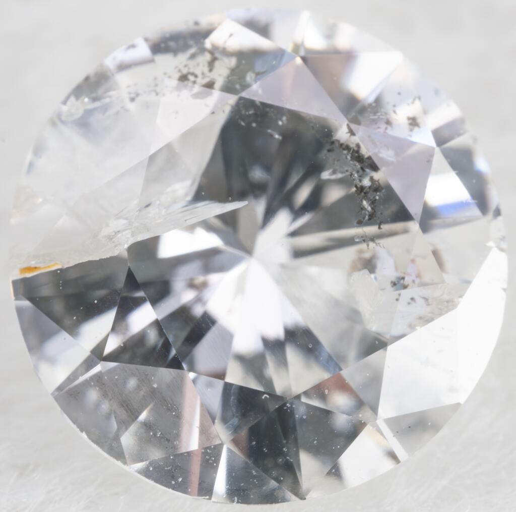 宝石 ダイヤモンド シェイプ ラウンドブリリアント カラット 1.000ct カラー G クラリティ I2 カット FAIR 蛍光性 MB サイズ 6.61 - 6.74 × 3.74 mm 付属品 中央宝石研究所のソーティング※ご希望の方...
