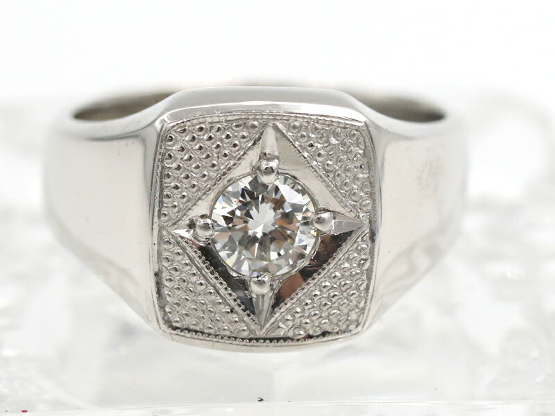 商品番号 70334-3 商品名 【 プラチナ PT900 】 メンズ ジュエリー 指輪 リング ダイヤモンド 17.7g 印台 16号 ☆新着 70334-3 ブランド名 - 総重量 17.7g 素材 プラチナ（PT900） ダイヤモンド...