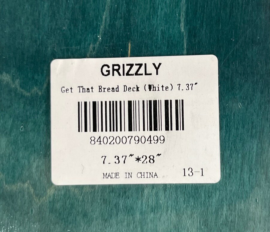 GRIZZLY 7.375インチ MINI スケートボード デッキ 、グリズリー、国内正規品、キッズスケート、キッズデッキ ただいま送料無料 ...