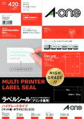 【商品説明】●シートサイズ：210×297mm●一片サイズ：70mm×38.1mm●面付： 21面 3列×7段 ●ラベル・カード厚み：0.13mm ●材質：上質紙【参考】この商品1個の送料はは下記の通りです 但し、沖縄・離島などは別途料金と...