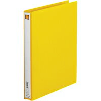 【商品説明】書類の分類に便利な5色のカラーバリエーション。書類の整理に役立つ差し替え見出し付き。 ●リング式ファイル●規格：A4−S●適正収容数：200枚●背幅：33mm●色：黄●表紙：ポリプロピレン●穴数：2穴●外形寸法：縦307×横24...