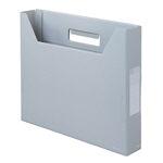 【商品説明】組み合わせてシステム化できるボックスファイルです。 ●規格：A4●幅50×縦260×横317mm●色：シルバーグレー●材質：ダンボール●参考内径寸法：幅48×縦258×横315mm【参考】この商品1個の送料はは下記の通りです 但...