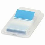 【商品説明】カラフルな色で、情報の有る場所がすぐわかるふせんです。 ●50枚×1パッド●ディスペンサー入り●色：スカイブルー●サイズ：横25．4×縦43．6mm【参考】この商品1個の送料はは下記の通りです 但し、沖縄・離島などは別途料金とな...