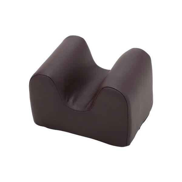 足専用 マクラ 高さ7～15cm ブラウン（エステ枕・マッサージ枕） くぼみに足首を乗せてフットケア、リフレクソロジーに マッサージや整体、フットケア、リフレクソロジー用の足首乗せ専用マクラ。 くぼみに足首を乗せてることで足首固定できます。...