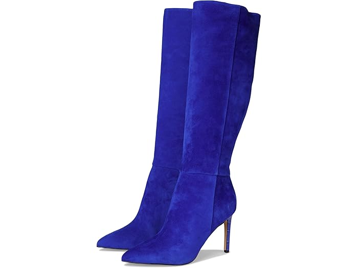 ■商品詳細 ■ブランド Nine WestNine West ■商品名 Richy リッチー ■商品状態 新品未使用・並行輸入品 ■色 Blue Suede - レザー - 太ももの高さのシルエット。 - サイドジッパー式クロージャー。 -...