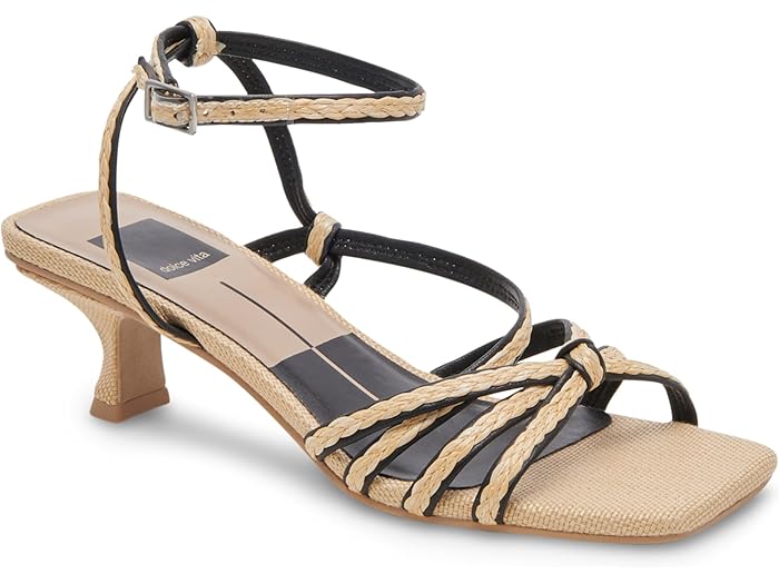 ■商品詳細 ■ブランド Dolce VitaDolce Vita ■商品名 Bev Braid ベブ ブレイド ■商品状態 新品未使用・並行輸入品 ■色 Black/Natural - リサイクルされた合成アウトソール。 - レザーとラフィ...