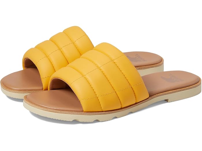 ■商品詳細 ■ブランド SORELSOREL ■商品名 Ella III Slide エラ III スライド ■商品状態 新品・並行輸入品 ■色 Yellow Ray/Honey White - 合成素材のライニング。 - EVAミッドソー...