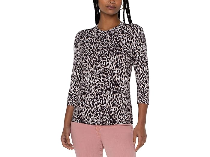 ■商品詳細 ■ブランド Liverpool Los AngelesLiverpool Los Angeles ■商品名 Elbow Sleeve Scoopback Mock Neck Knit Top Elbow Sleeve Scoop...