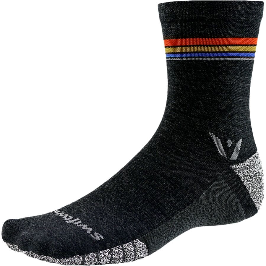 ■商品詳細■ブランドSwiftwickスウィフトウィック■商品名Flite XT Trail Mid-Crew Sockフライト Xt トレイル ミッドクルー ソック■商品状態新品未使用・並行輸入品■色Coal Sunset Stripe■...