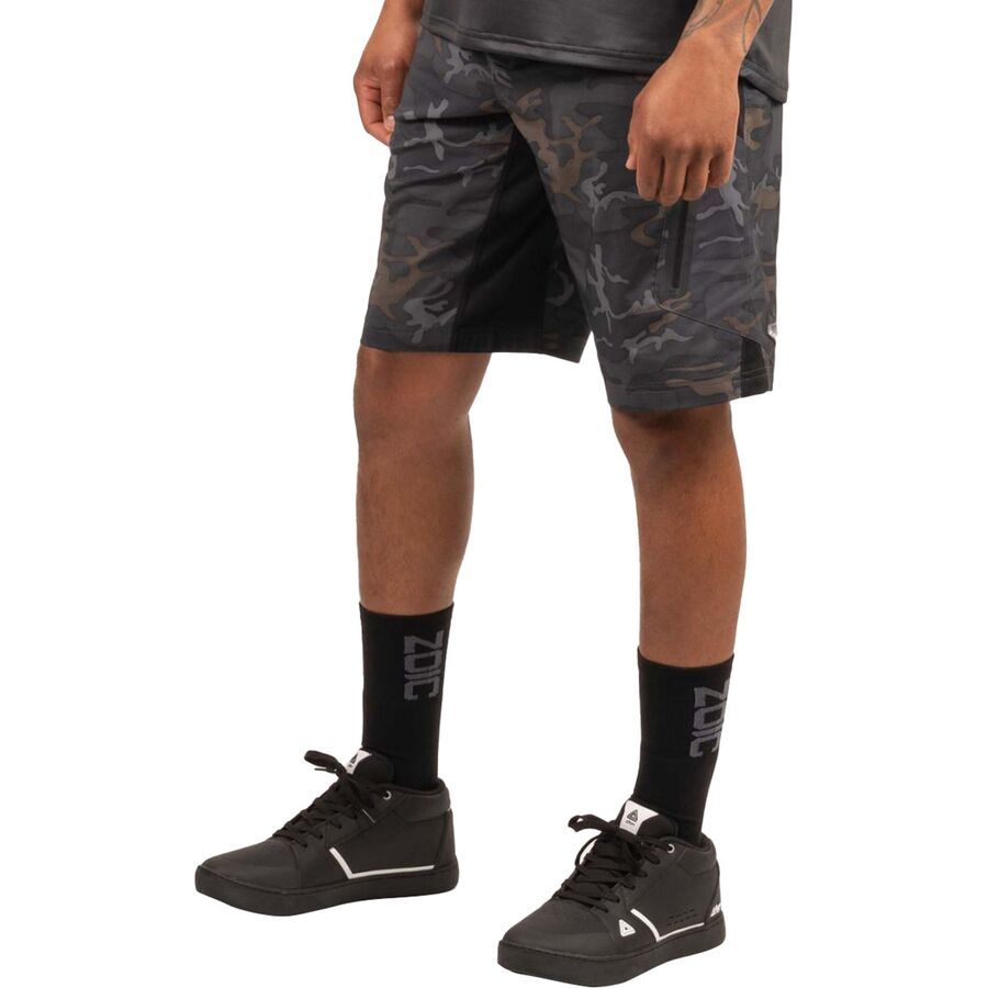 ■商品詳細■ブランドZOICゾイック■商品名Ether Camo Short + Essential Liner - Men'sエーテル カモ ショート + エッセンシャル ライナー - メンズ■商品状態新品未使用・並行輸入品■色Black...