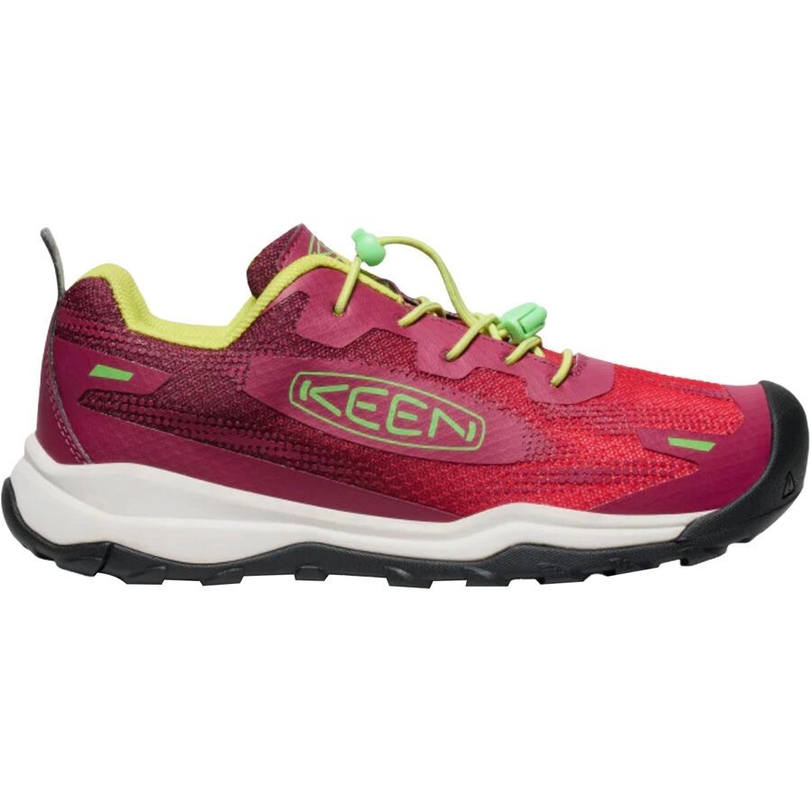 ■商品詳細■ブランドKEENキーン■商品名Wanduro Speed Shoe - Kids'ワンドゥーロ スピード シューズ - キッズ■商品状態新品・並行輸入品■色Beaujolais/Summer Green■フットベッドPU,エコ防...
