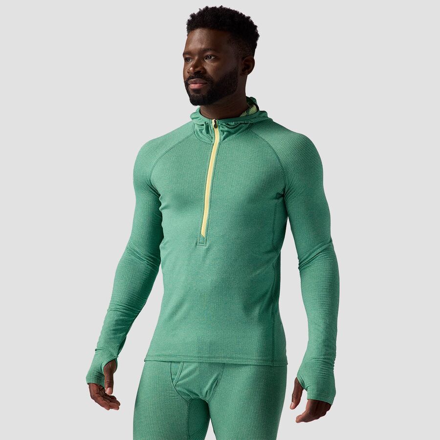 ■商品詳細■ブランドBackcountryバックカントリー■商品名Pines Microgrid Ultra-Lt Baselayer 1/2-Zip Scuba Top - Men'sパインズ ベースレイヤー— 1/2-ジップ スキューバ...