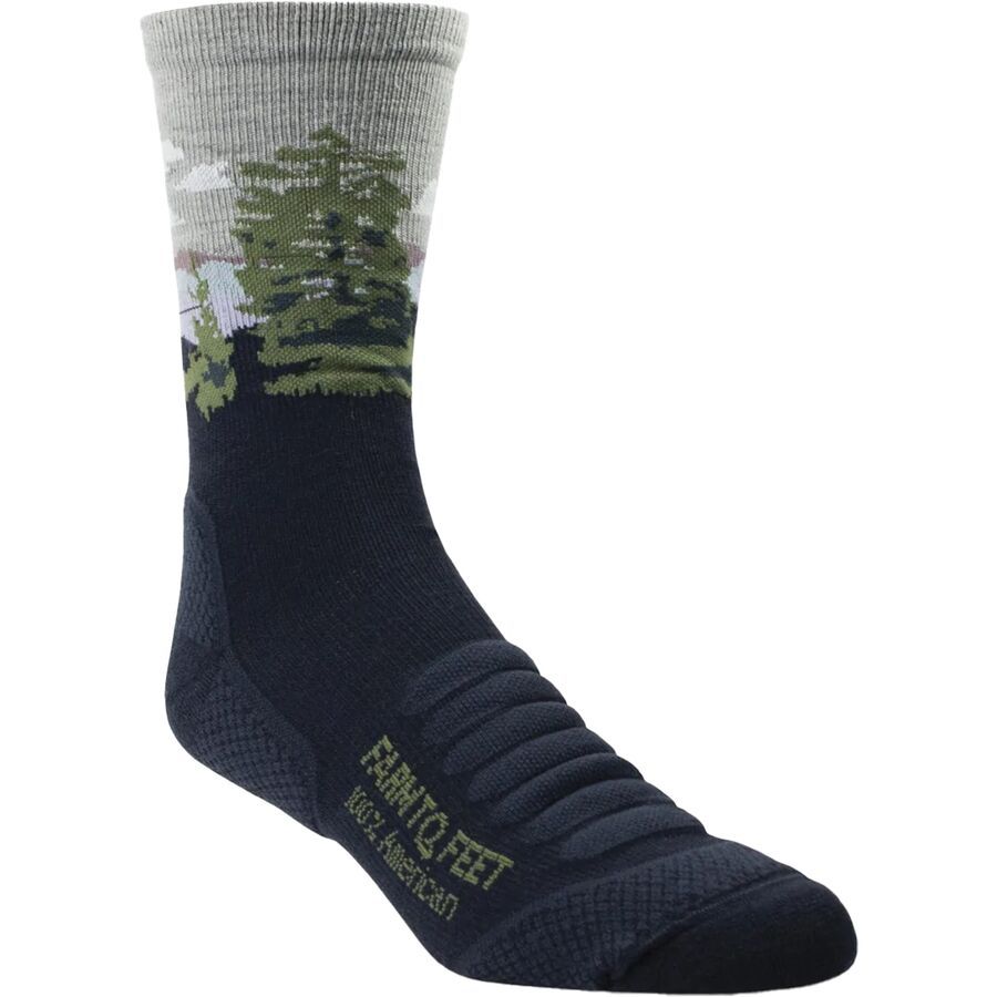 ■商品詳細■ブランドFarm To Feetファームトゥフィート■商品名Cascade Locks Lightweight 3/4 Crew Hiking Sockカスケード ロックス ライトウェイト 3/4 クルー ハイキング ソックス■...