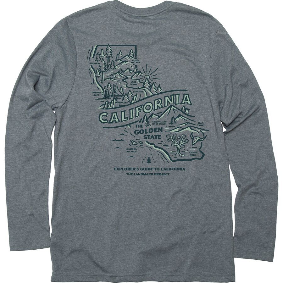 ■商品詳細■ブランドLandmark Projectランドマークプロジェクト■商品名Explore California Long-Sleeve Pocket T-Shirtエクスプロア カリフォルニア ロング-スローブ ポケット T-シャ...