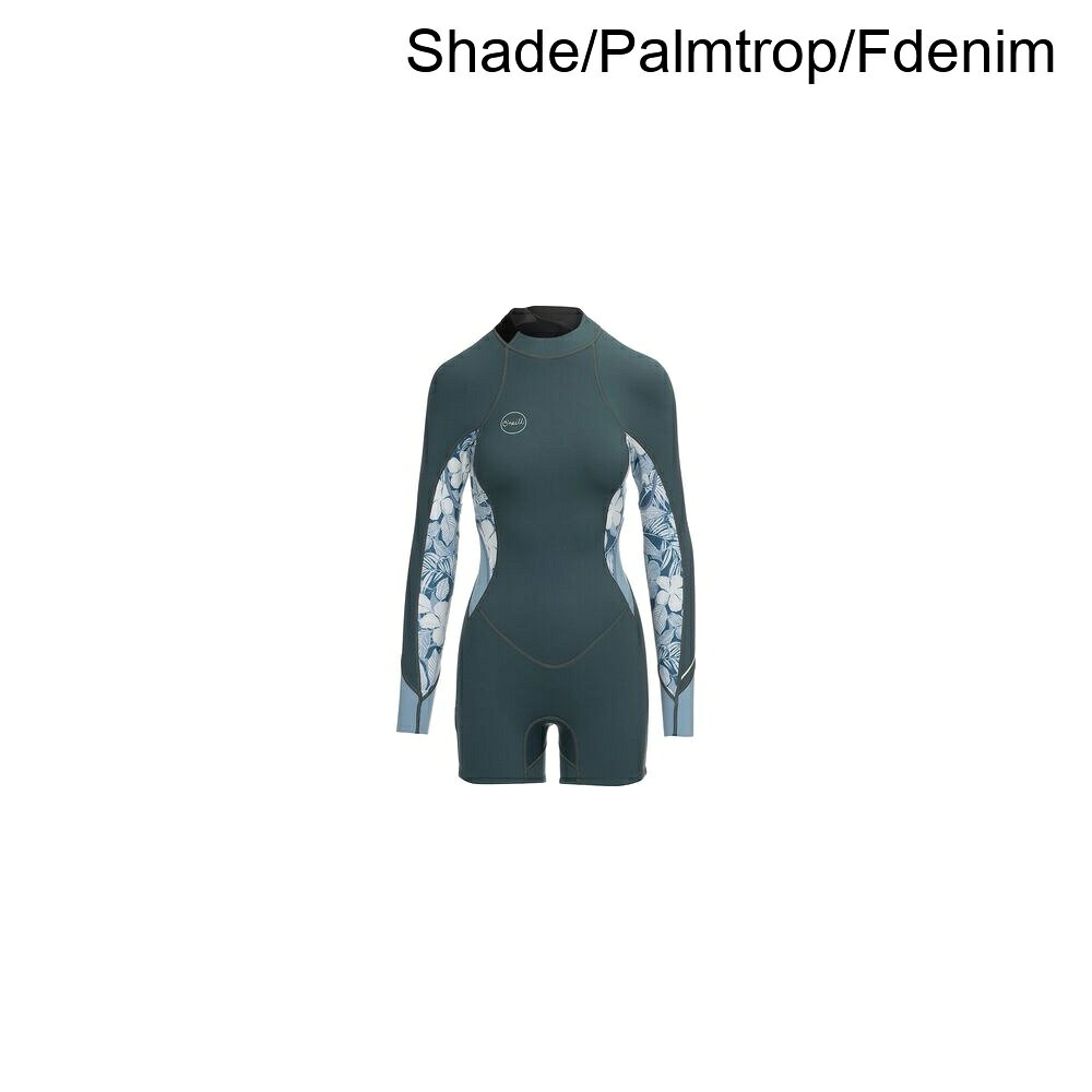 ■商品詳細■ブランドO'Neillオニール■商品名Bahia 2/1mm Back-Zip Long-Sleeve Springsuit - Women'sバイア 2/1mm バック-ジップ ロング-スローブ スプリングスーツ - ウィメン...