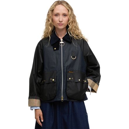 ■商品詳細■ブランドBarbourバブアー■商品名Kearton Wax Jacket - Women'sワックス ジャケット - ウィメンズ■商品状態新品・並行輸入品■色Royal Navy/Black/Dress Tartan■備考(取...