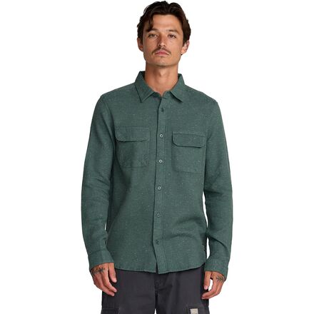 ■商品詳細■ブランドRVCAルーカ■商品名Dayshift Long-Sleeve Flannel - Men'sデイシフト ロング-スローブ フランネル - メンズ■商品状態新品・並行輸入品■色Balsam Green■備考(取寄) ルー...