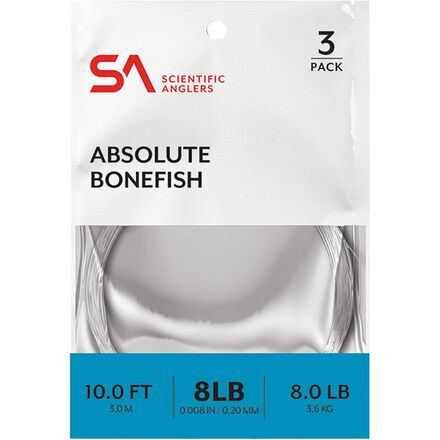 ■商品詳細■ブランドScientific Anglersサイエンティフィックアングラーズ■商品名Absolute Bonefish 10-Foot Leader - 3-Packアブソリュート ボーンフィッシュ 10-フィート リーダー -...