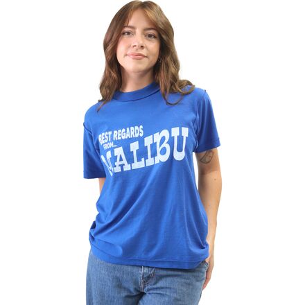 ■商品詳細■ブランドBest Regards■商品名Malibu Postcard T-Shirt - Women'sマリブ ポストカード T-シャツ - ウィメンズ■商品状態新品・並行輸入品■色Royal Blue■備考(取寄) レディー...