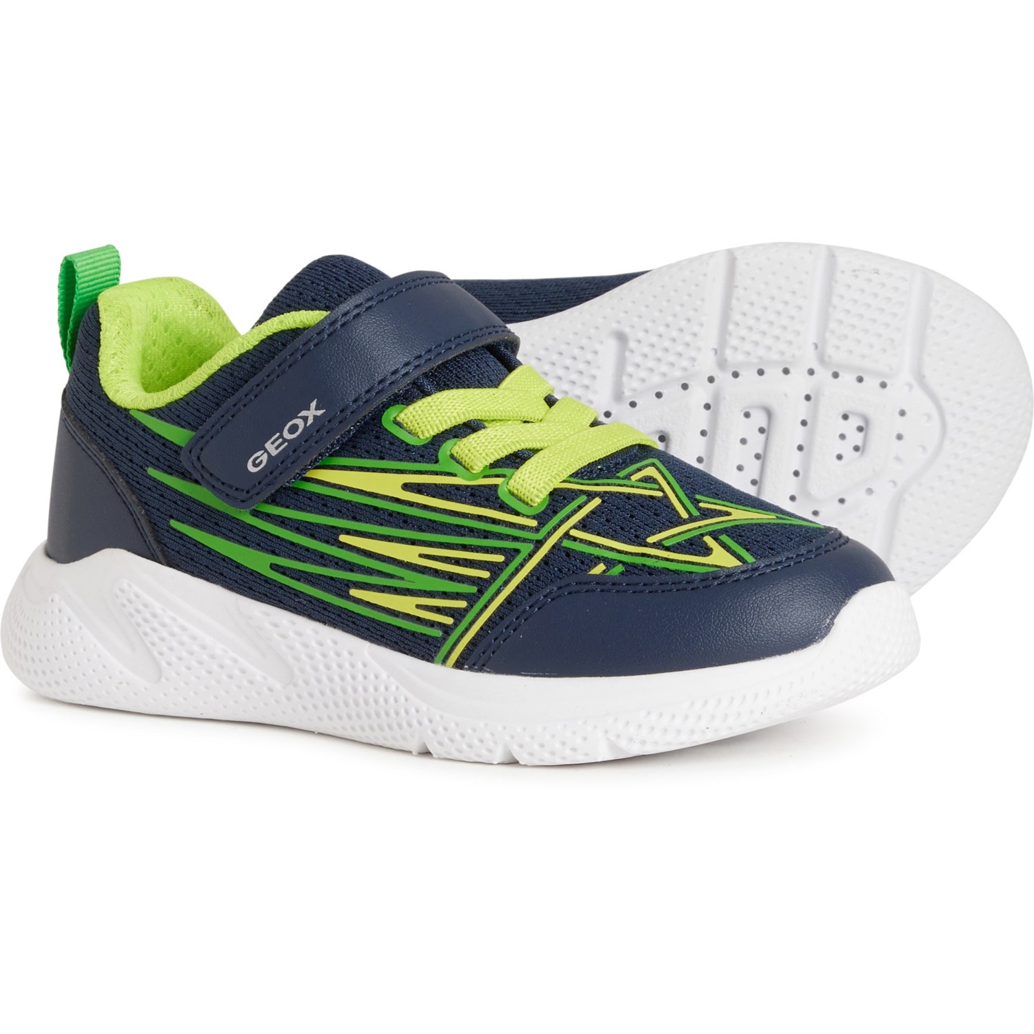 ■商品詳細■ブランドGeoxジェオックス■商品名Little Boys Sprintye Sneakers リトル ボーイズ スプリンタイ スニーカー■商品状態新品未使用・並行輸入品■色Navy/Lime2枚目以降は参考画像となります。詳細...