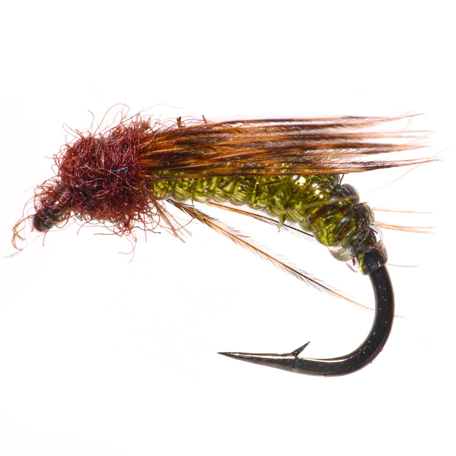■商品詳細■ブランドMontana Fly Companyモンタナフライカンパニー■商品名Silverman's Caddis Larva Dry Fly - Dozen シルバーマンズ カディス ラーバ ドライ フライ - ダズン■商品状...