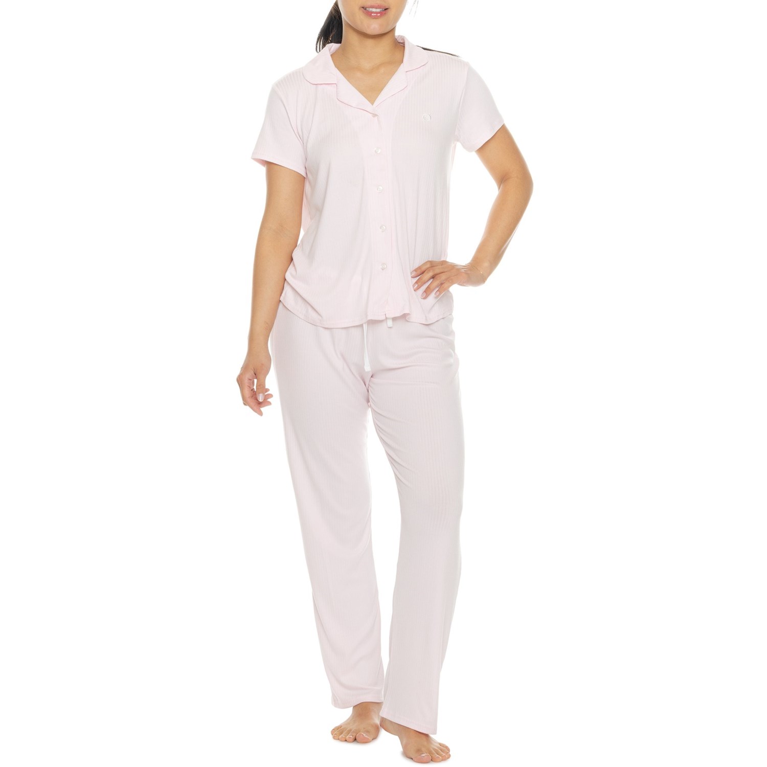 ■商品詳細■ブランドBornボーン■商品名Ribbed Notch Collar Pajamas - Short Sleeve リブド ノッチ カラー パジャマ - ショート スリーブ■商品状態新品・並行輸入品■色Pink2枚目以降は参考画...