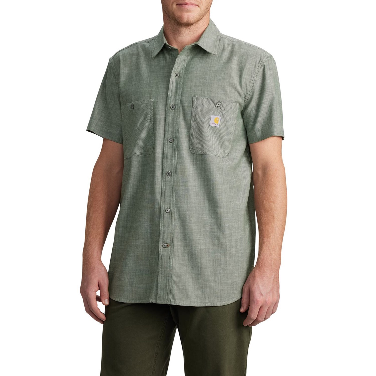 ■商品詳細■ブランドCarharttカーハート■商品名106745 Big and Tall Rugged Flex Relaxed Fit Lightweight Plaid Shirt - Short Sleeveビッグ アンド トール...