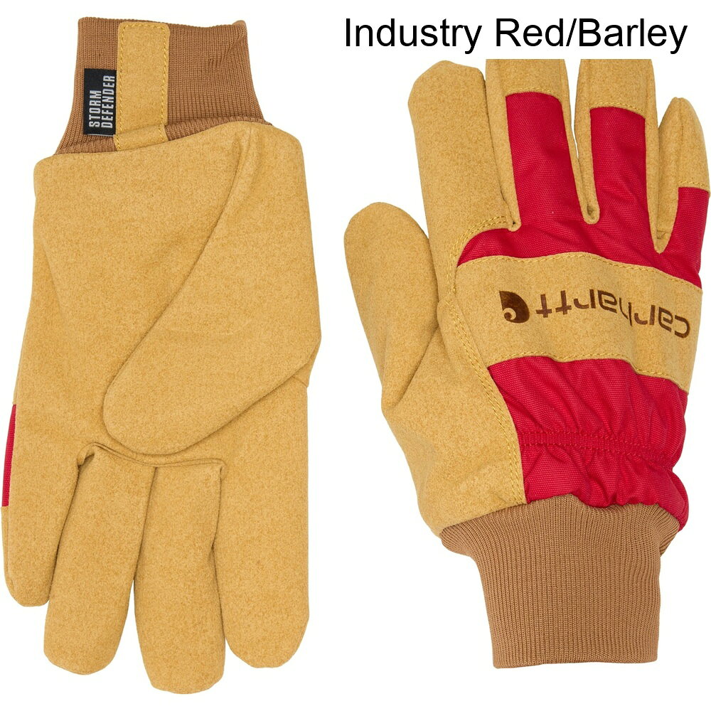 ■商品詳細■ブランドCarharttカーハート■商品名GL0842 Storm Defender Knit Cuff Gloves - Waterproof, Insulatedカーハート ストーム ディフェンダー ニット カフ グローブ ...
