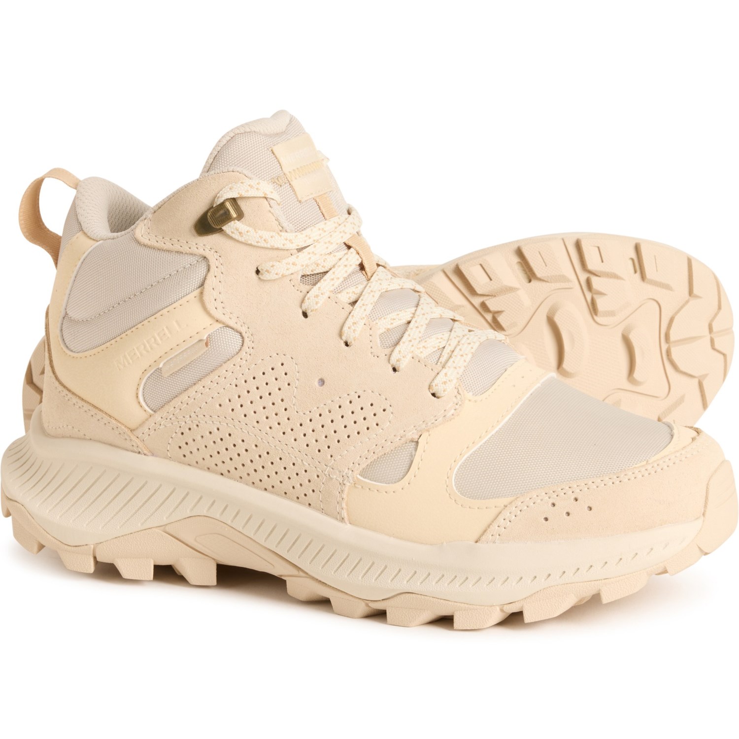 ■商品詳細■ブランドMerrellメレル■商品名Tempo Sol Mid Hiking Boots - Waterproof, Suede (For Women)メレル テンポ ソル ミッド ハイキング ブーツ - ウォータープルーフ, ...