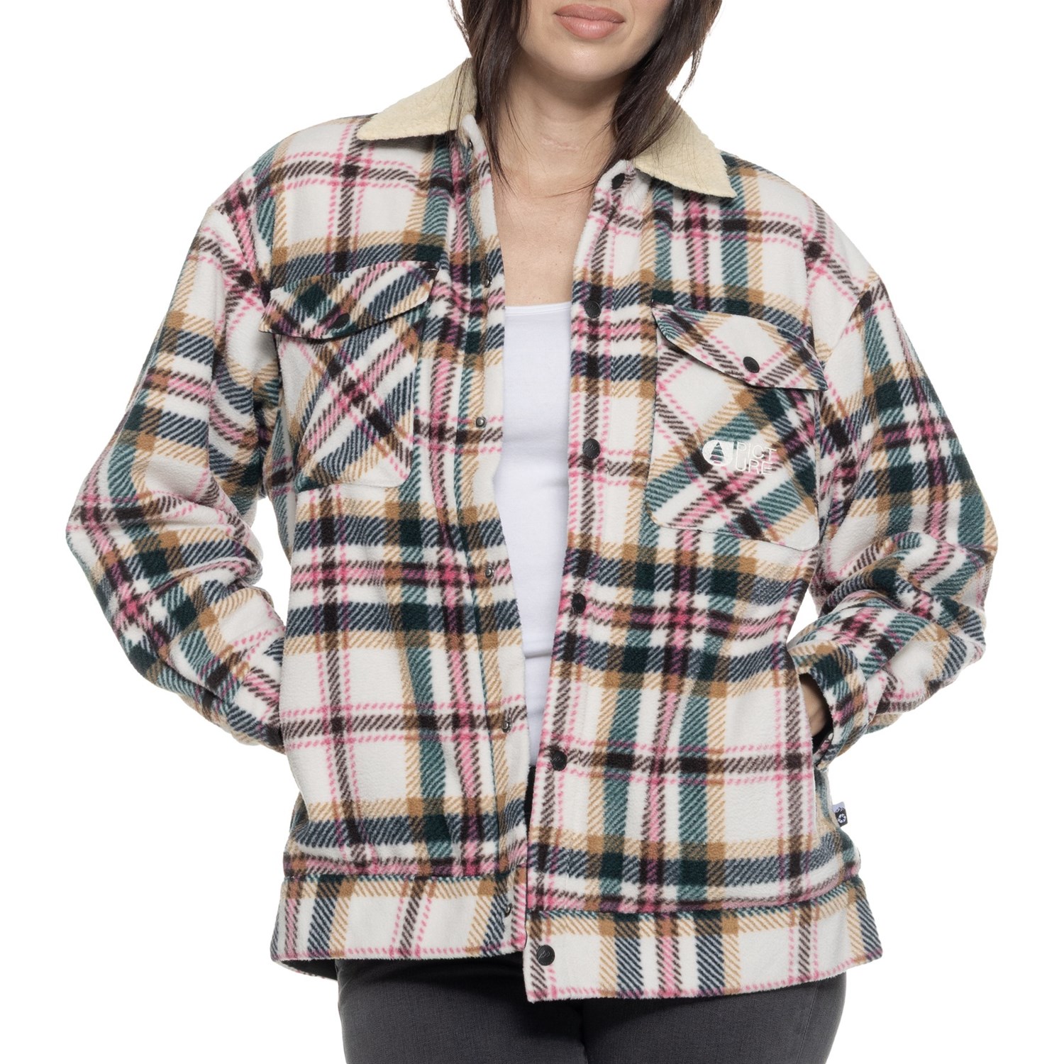 ■商品詳細■ブランドPicture Organicピクチャーオーガニック■商品名Gaiby Fleece Shirt Jacket - Insulated, Snap Frontピクチャー オーガニック ガイビー フリース シャツ ジャケッ...